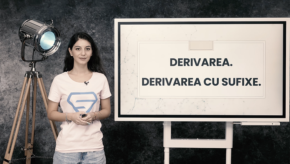 Derivare cu sufixe: cum formăm cuvinte noi - Clasa a VIII-a